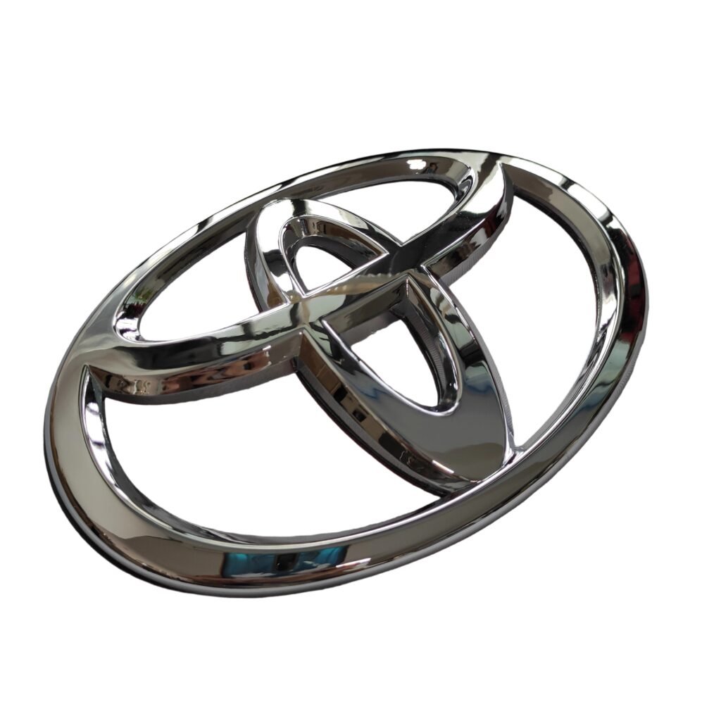Toyota Hilux Vigo Chrome Emblem 2005-2007 160x115mm | Big OEM Front ...