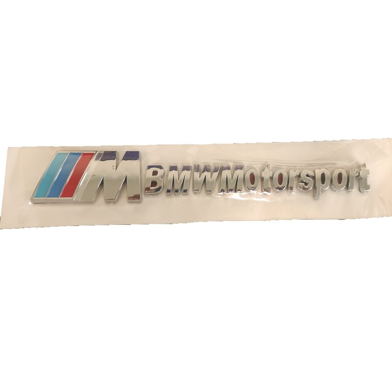///M BMW Motorsport Emblem 215x25MM Badge Replacement