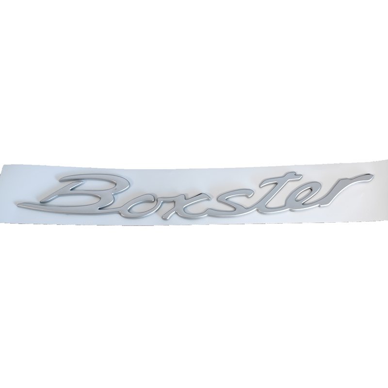 Porsche Boxster Emblem 183×24 | Glossy Black, Matt Black, Chrome